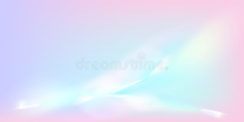 Translucent Backdrop Features Rainbow Prism Light Effect, Holographic ...
