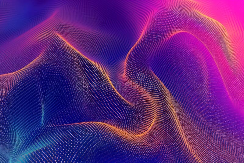 Translucent Blue Background with a Rainbow Effect, Stock Image - Image ...