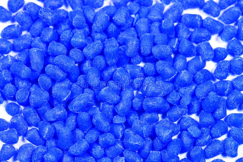 Translucent Blue Plastic Polymer Stock Image - Image of colour, dyed ...