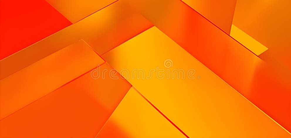 Translucent Colored Geometric Shapes Create Depth with Sharp Angles and ...