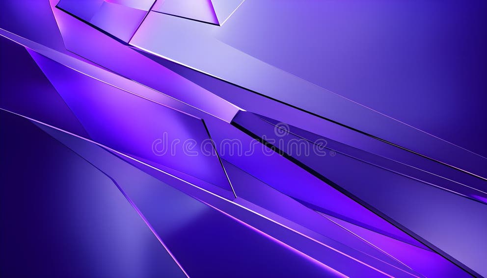 Translucent Colored Geometric Shapes Create Depth with Sharp Angles and ...