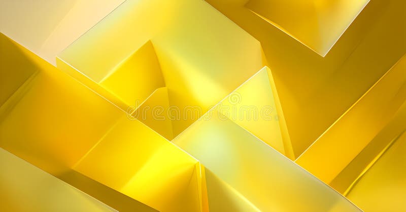 Translucent Colored Geometric Shapes Create Depth with Sharp Angles and ...