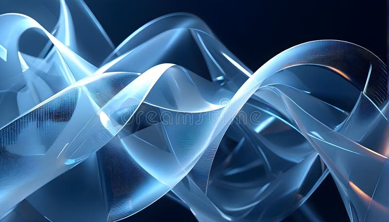 Translucent Colored Geometric Shapes Create Depth with Sharp Angles and ...