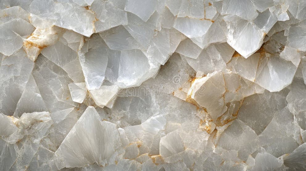 Translucent Crystal Cluster Rock Formation Texture Stock Illustration ...