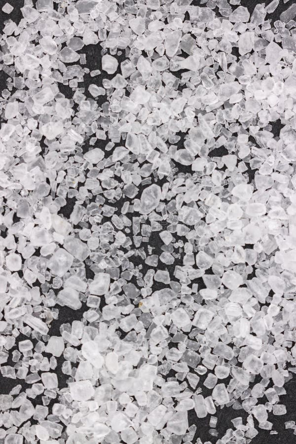 Translucent Crystals Scattered on a Dark Background Stock Photo - Image ...