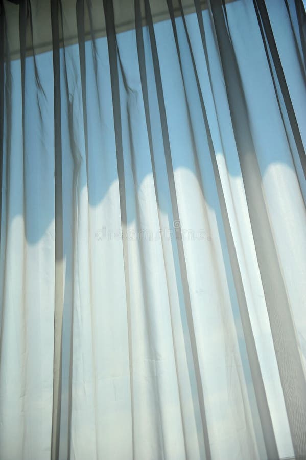 Translucent Curtain Texture Stock Image - Image of transparent, pattern ...