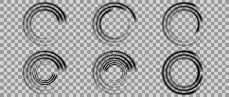 Translucent Cylindrical Shadows with Soft Blur Create the Illusion of ...