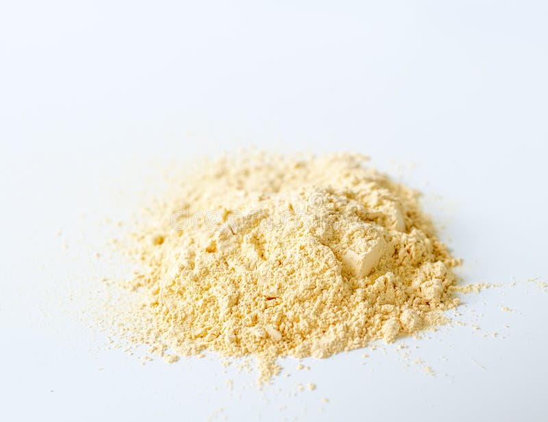 Translucent Foundation Powder Makeup on White Background Stock Photo ...