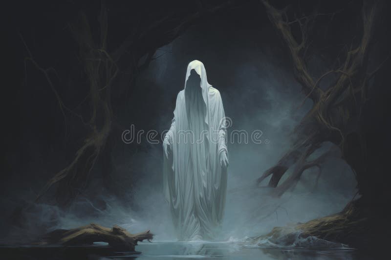 Translucent Ghost. Generate Ai Stock Image - Image of mystery, abstract ...
