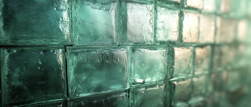 Translucent Glass Bricks Create a Unique Texture with Smooth Surfaces ...