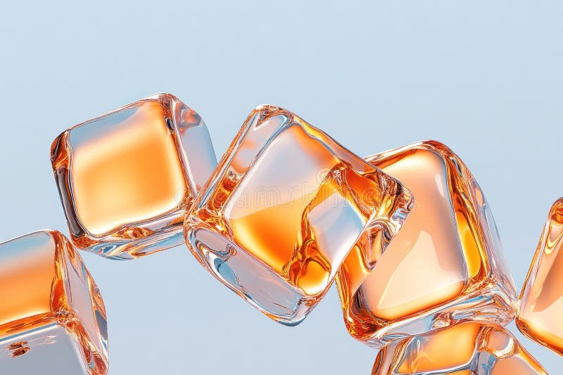 Translucent Glass: a Mesmerizing Abstract Background Stock Illustration ...