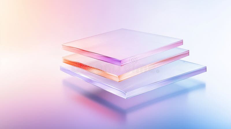 Translucent Layers Create a Visually Striking Composition Against a ...