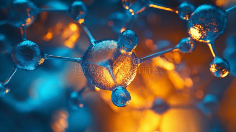 Translucent Layers Revealing Hidden Depths of Cellular Activity Stock ...