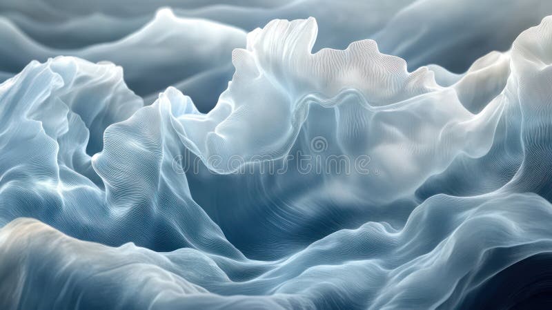 Translucent Layers of Texture and Depth: a Dreamlike Image with Fluid ...
