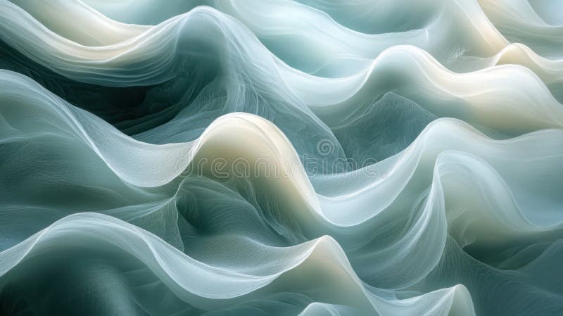 Translucent Layers of Texture and Depth: a Dreamlike Image with Fluid ...