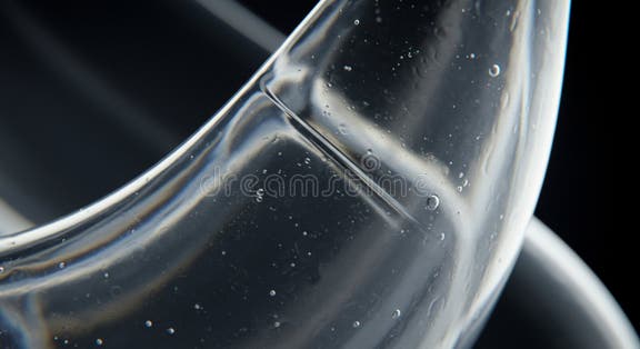 Translucent Liquid Sculpture: a Study in Light and Form Stock ...