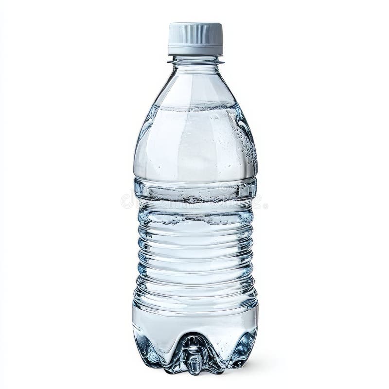 A Translucent Plastic Bottle Filled with Invigorating Water Stock Photo ...