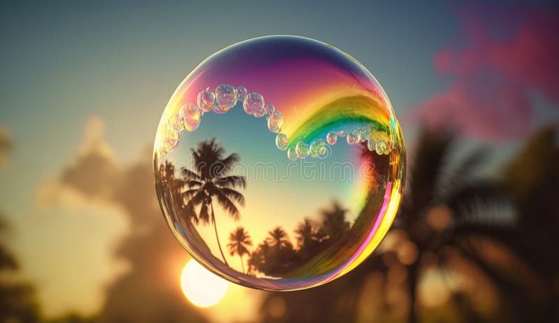 Beach Sunset Background Green Colors Stock Illustrations – 347 Beach ...