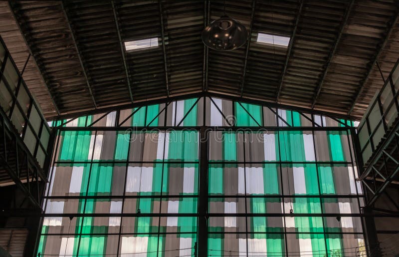 Translucent Wall of Glass Stones Stock Photo - Image of colored, glass ...