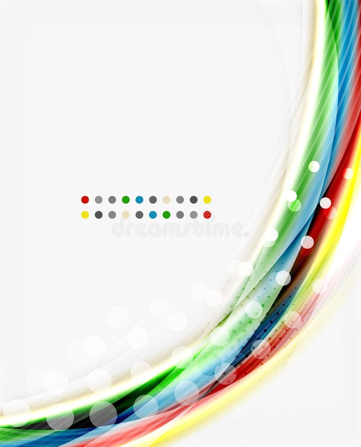 Translucent Wave on White Background Stock Vector - Illustration of ...