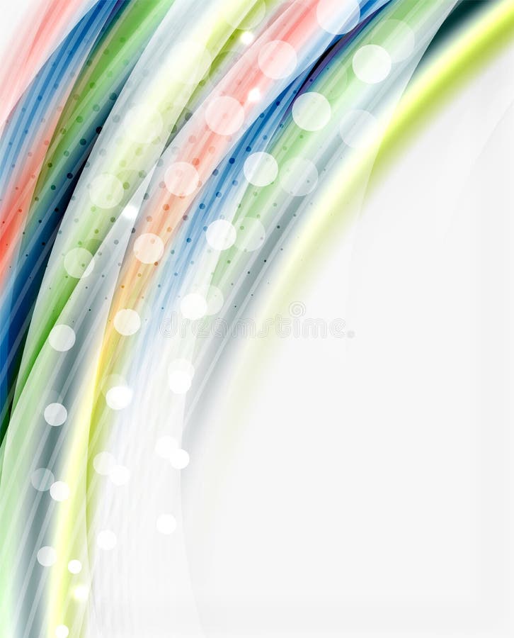 Translucent Wave on White Background Stock Vector - Illustration of ...