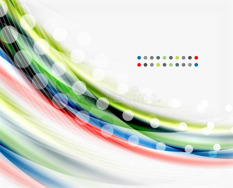 Translucent Wave on White Background Stock Vector - Illustration of ...