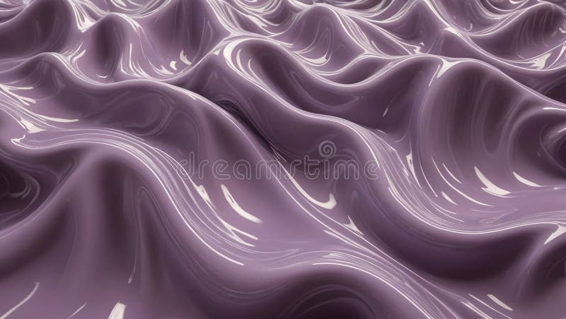 Translucent Waves of Lilac and Purple Organic 3D Texture Pattern Stock ...