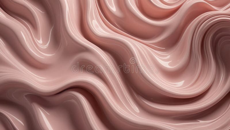 Translucent Waves Organic Texture Pattern in Soft Rose and Blush Pink ...