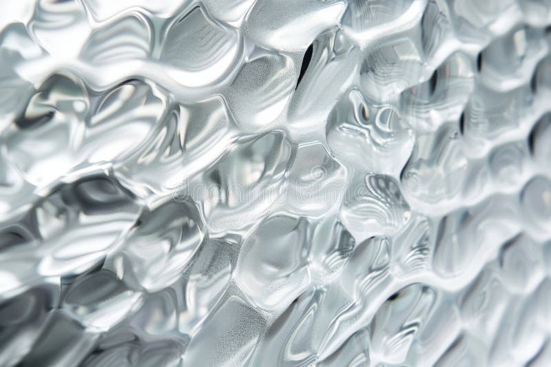 Translucent Wavy Acrylic Sheet Stock Illustration - Illustration of ...