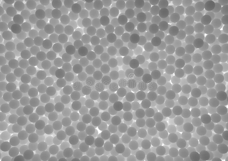 Translucent White Rubber Balls Stock Illustration - Illustration of ...