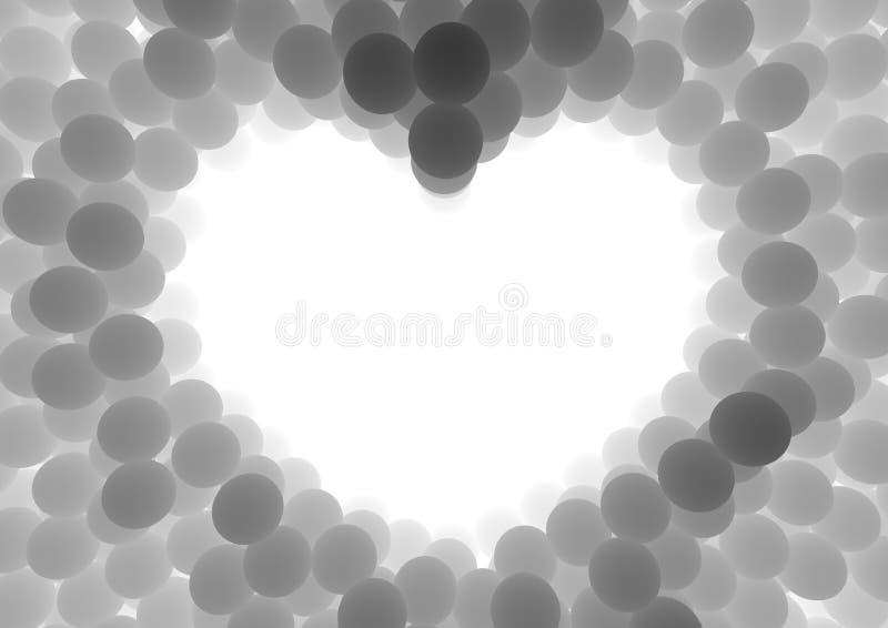 Translucent White Rubber Balls Stock Illustration - Illustration of ...