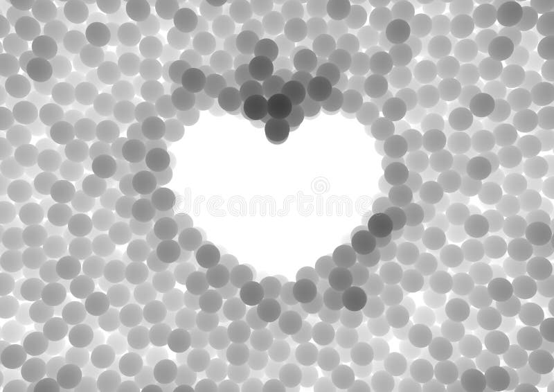 Translucent White Rubber Balls Stock Illustration - Illustration of ...