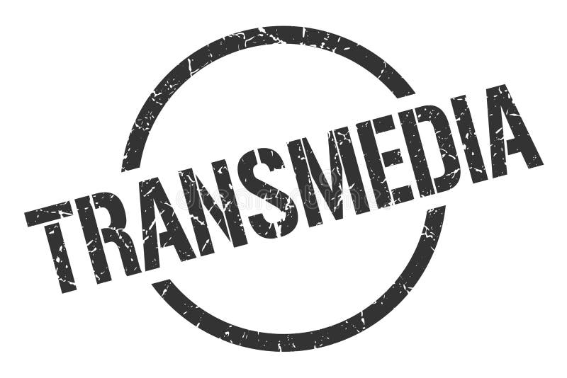 Transmedia stamp stock vector. Illustration of banner - 136954526