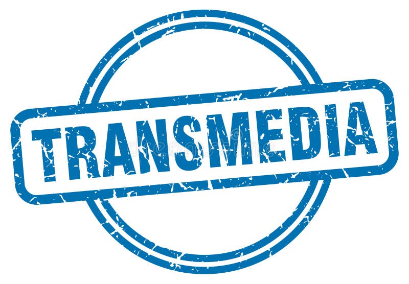 Transmedia Stamp. Transmedia Round Grunge Sign Stock Vector ...