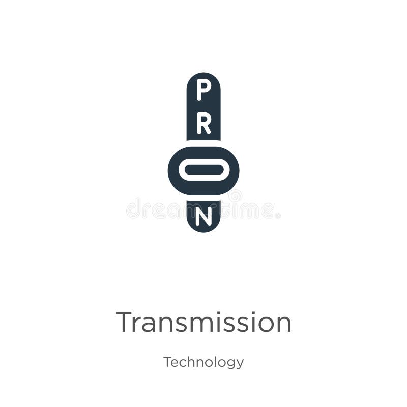 Transmission Icon Vector. Trendy Flat Transmission Icon from Technology ...