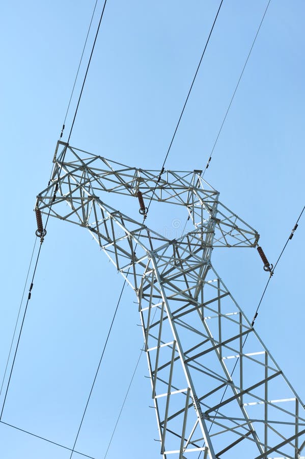 Transmission line stock image. Image of conductance, current - 12115237