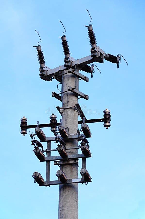 Transmission line stock photo. Image of concrete, energy - 14733216