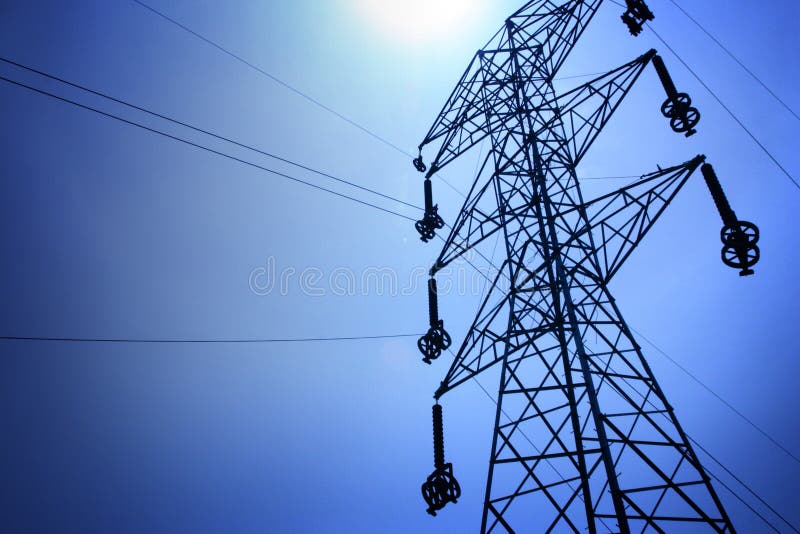 Transmission Line 3 stock image. Image of supply, connection - 528207