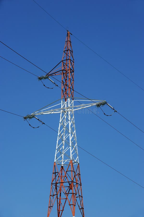 Transmission line stock image. Image of high, industrial - 38382159