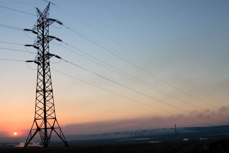 Transmission line stock photo. Image of electricity, lines - 3778724