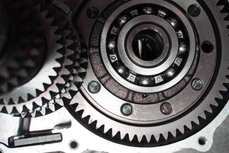 Transmission. metal gears stock image. Image of energy - 65922501