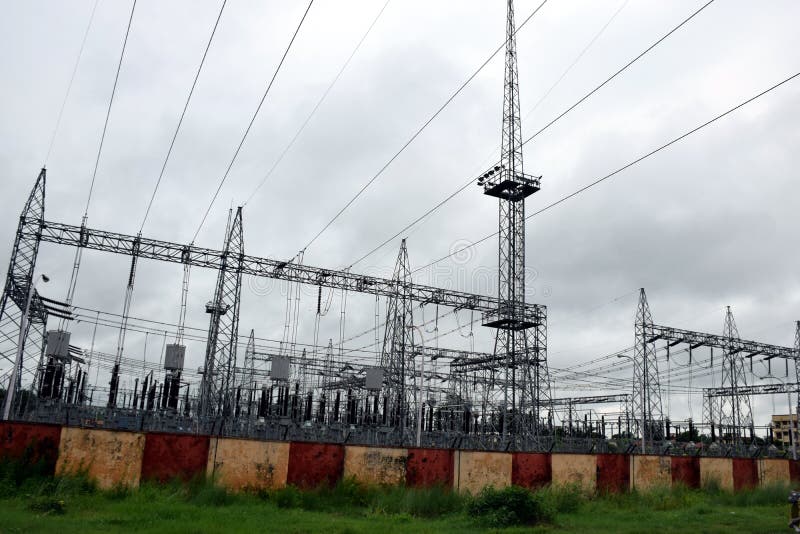 A Transmission Tower or Power Tower is a Tall Structure, Power House ...