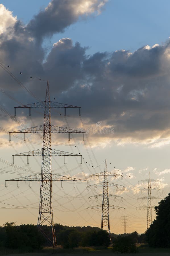 Transmission tower stock photo. Image of infrastructure - 99113328
