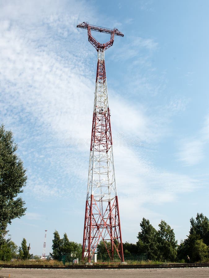 Tower of Old Radar Station - Dome / Radome on Listening Station Stock ...