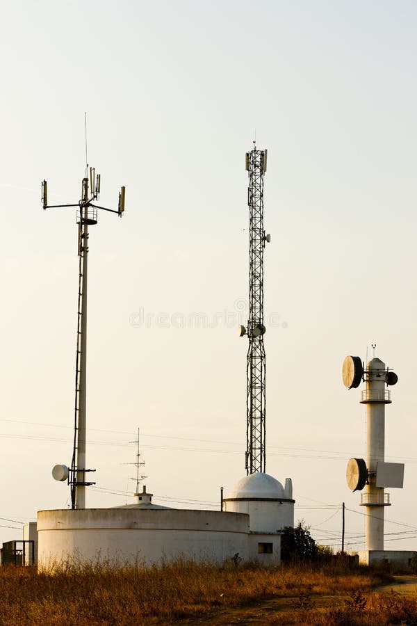 Close up of transmitters stock photo. Image of outdoors - 240345222
