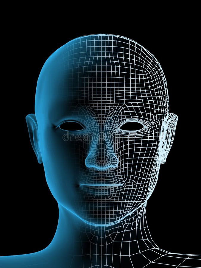 Transparant Hoofd Van De Persoon Stock Illustratie - Illustration of ...