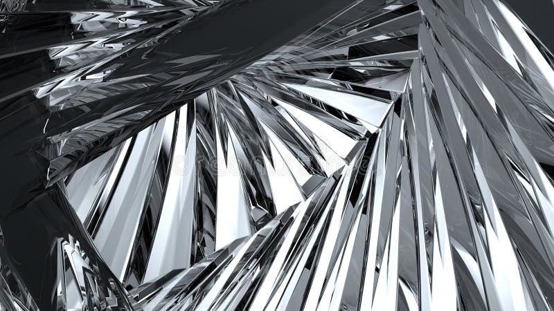 The Transparency of the Crystals Creates a Quiet and Serene Space, a ...