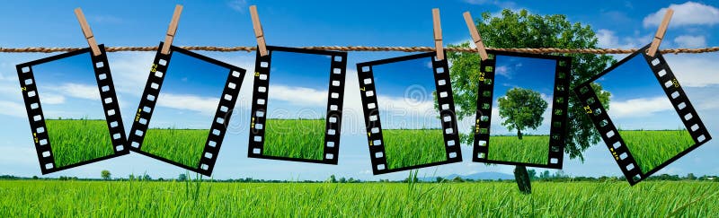 Transparency Films As Background Stock Photo - Image of high, concept ...
