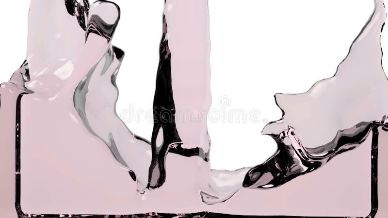 Transparency Red Liquid Fills Up Screen, with Alpha Channel FULL HD ...