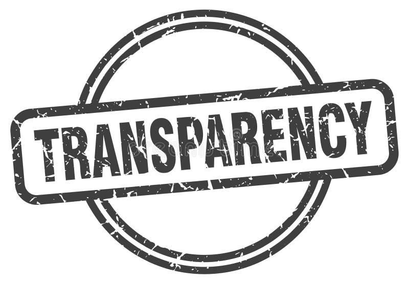 Transparency Stamp. Transparency Round Vintage Grunge Label Stock ...